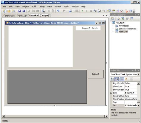 V Hutabalian Mschart Vs Visual Basic 2008 Express Edition