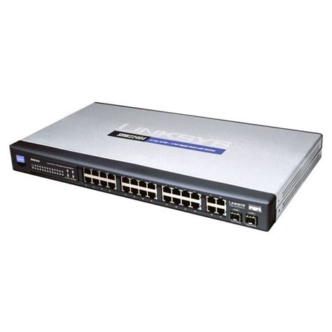 Cisco SRW Port Port Gigabit Ethernet Switch With WebView