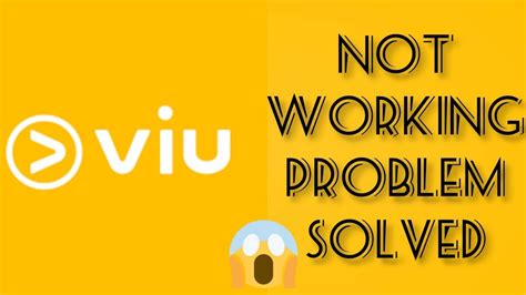 Solve Viu App Not Working Problem Sr27solutions Youtube