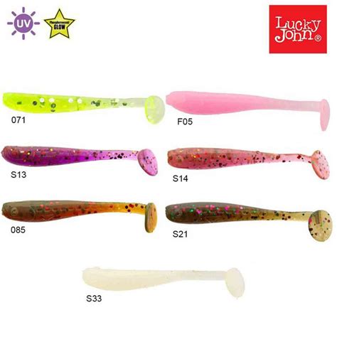 Lucky John Baby Rockfish 3.56 cm Silikon Yem 20li Paket Paket içeriği 20