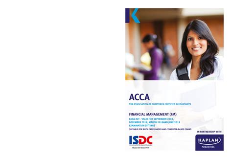 Kaplan Kit ACCA THE ASSOCIATION OF CHARTERED CERTIFIED ACCOUNTANTS