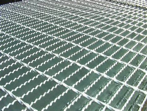 Galvanized Serrated Grating Panels For Floor Serrated Grating Panels