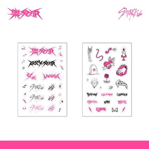 STRAY KIDS - Tattoo Sticker Set [樂-STAR]