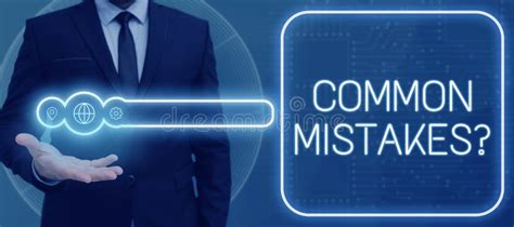 Text Caption Presenting Common Mistakes Business Approach Repeat Act