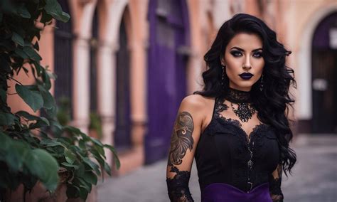 Chica Tatuada De Aspecto Gotico By Edesi On Deviantart