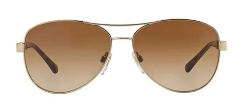 Burberry Be 3080 114513 Aviator Sunglasses Brown Editorialist