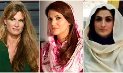 Pakistan Former Prime Minister Imran Khan Wives Jemima Goldsmith Reham