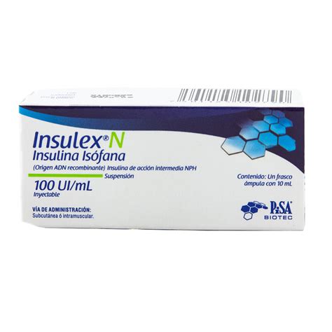 Insulex N 100ui Amp 1x10ml Farmapronto