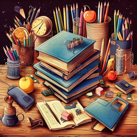 Education Illustrations Related To Education Generative Ai Stock Illustration Illustration Of