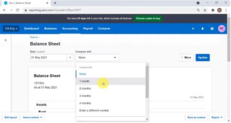 Acctxer5120701 Xero Training Learn How To Create A Balance Sheet Showezy Excel And Xero Short