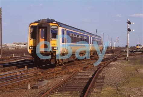35mm Railway Slide Of Class 156 156412 March East Jn Copyright To
