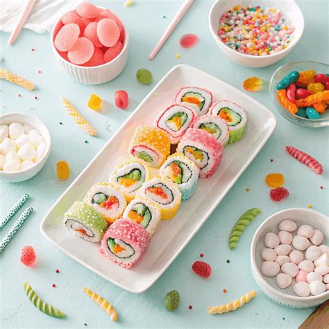Candy Sushi Rolls Recipe Fun Dessert Idea