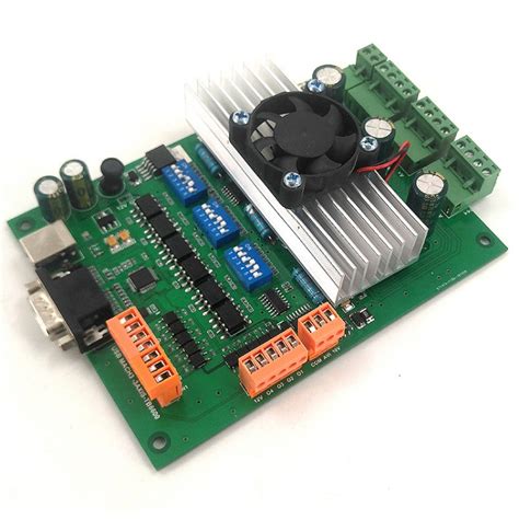 Usb Mach3 3 Axis Tb6600 Stepper Motor Controller Board Cnc Breakout Board Usb Cable Cd