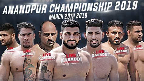 Live Anandpur Sahib Kabaddi Cup 2019 Finals Live Kabaddi