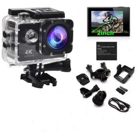 Câmera Go Cam Ultra Pro Full Hd 4k Sport Ação A Prova Dágua Rohs