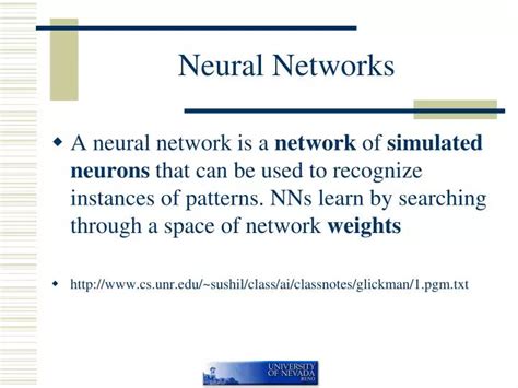 Ppt Neural Networks Powerpoint Presentation Free Download Id1953651