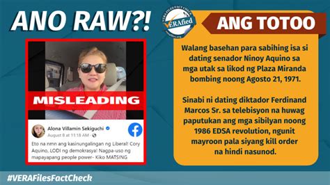 VERA FILES FACT CHECK Vlogger Nagpapakalat Ng MAPANLINLANG Na