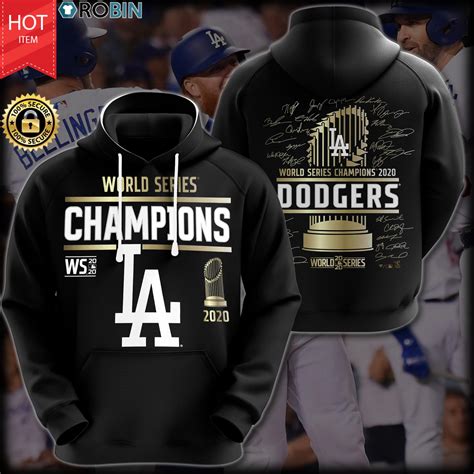 Its Time For Dodger Baseball 2020 World Series Champions T Shirt