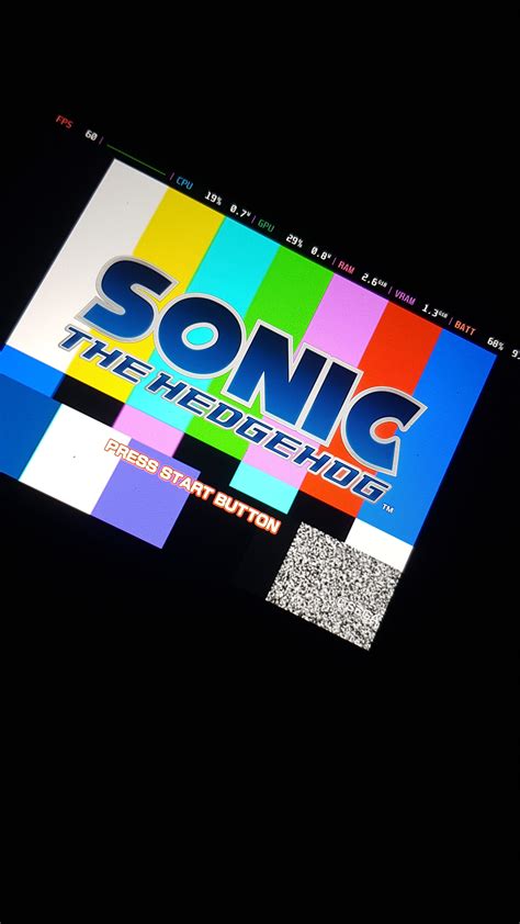 Is This Normal In Sonic P06 On Steam Deck R Steamdeck