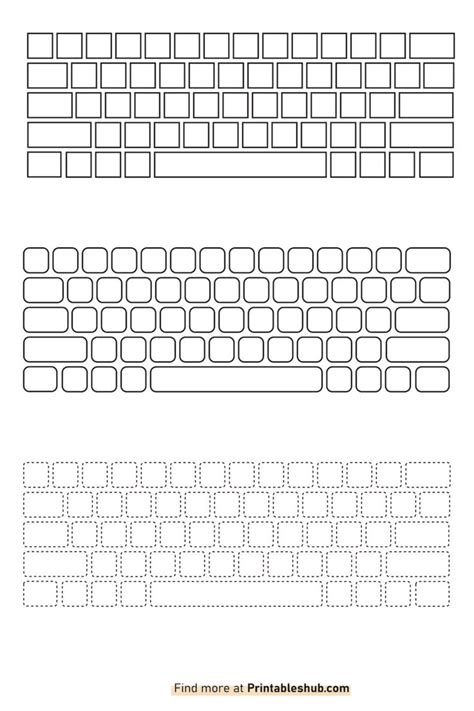 Free Printable Blank Keyboard Download Free Printable Blank Keyboard