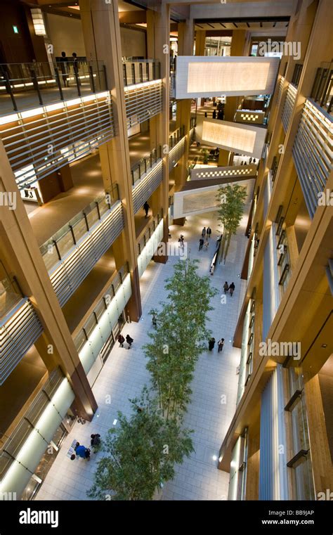 Interior View Of Galleria Building At Tokyo Midtown Roppongi District