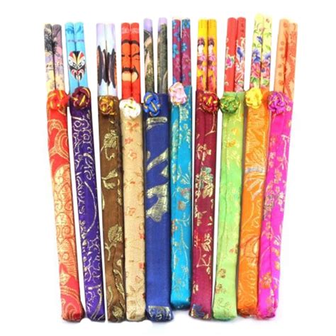 10 Pairs Chinese Bamboe Eetstokjes Grandado