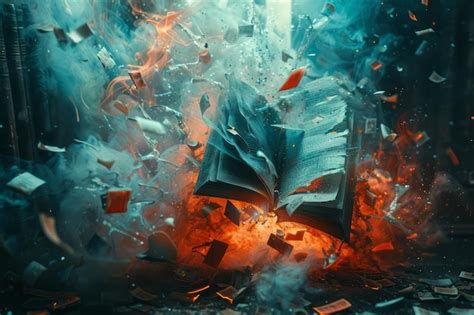 Premium Photo A Scene Illustrating A Book Cover Design Process Where The Designer Combines