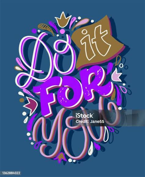 Cute Lettering Postcard About Life Lettering Poster For Web Tshirt