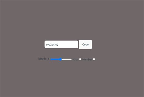 🚀 Password Generator In React 🔐