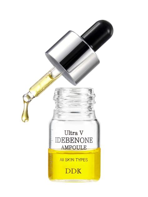 Ultra V Idebenone Ampoule Serum framtaget av hudläkare