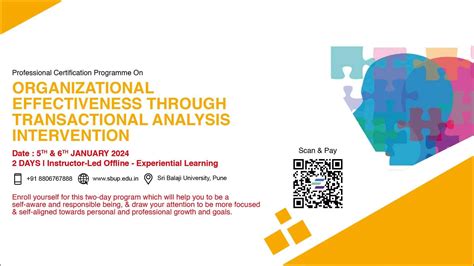 Organizational Effectiveness Through Transactional Analysis Intervention Sribuild