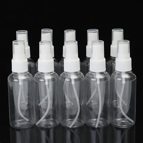 Buy 10pcs 60ml Clear Plastic Portable Spray Bottle Empty Perfume Containers