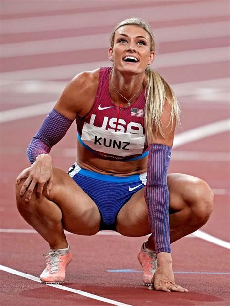 Annie Kunz 🇺🇸 Female Athletes Athletic Women Beautiful Athletes