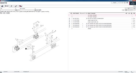 Vmware Man Mantis Epc V710 072023 Spare Parts List New Interface How