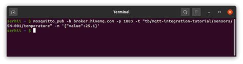 MQTT Integration ThingsBoard Cloud