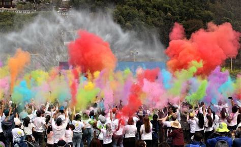 더 한장 여기 인도에요 형형색색 홀리해이 색채 축제 네이트 뉴스