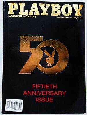 Playboy Magazine Th Anniversary Edition January Brand New