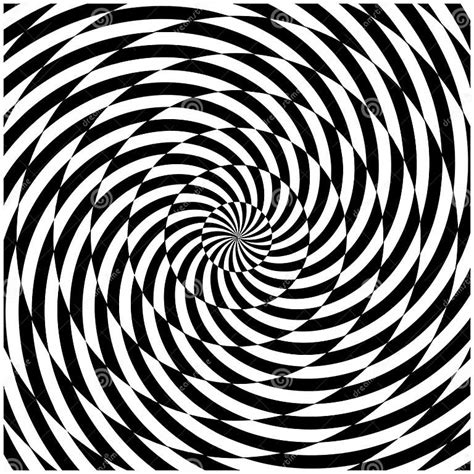 Abstrack Black And White Spiral Squares Background Stock Illustration Illustration Of