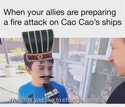 Making Memes Of Every Rotk Characters 11 Zhuge Liang R Threekingdoms