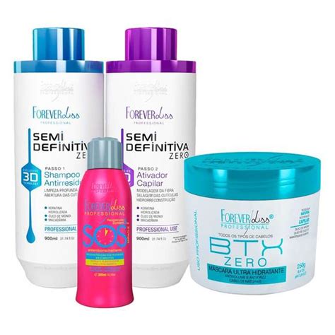 Forever Liss Semi Definitiva 3D 2x900ml Sos Btx Zero 250g