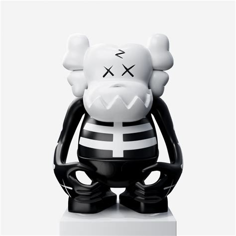 Stl File Kaws X Bounty Hunter Skull Kun 🏹 Obj・3d Print Design To