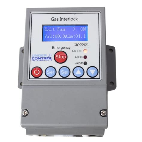 Gas Interlock System Current Sensing Bs6173 Compliant Under Control