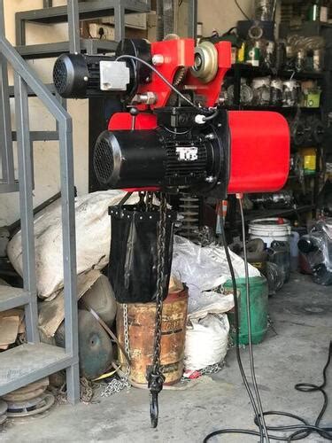 Chain Electric Hoist Manufacturer Supplier And Exporter From India