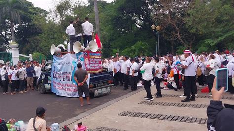 Ratusan Honorer Nakes Dan Non Nakes Aksi Demo Tuntut Pengangkatan Jadi ASN