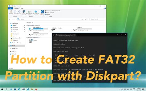 Tutorial For Diskpart Create Fat32 Partition Step By Step Guide Easeus