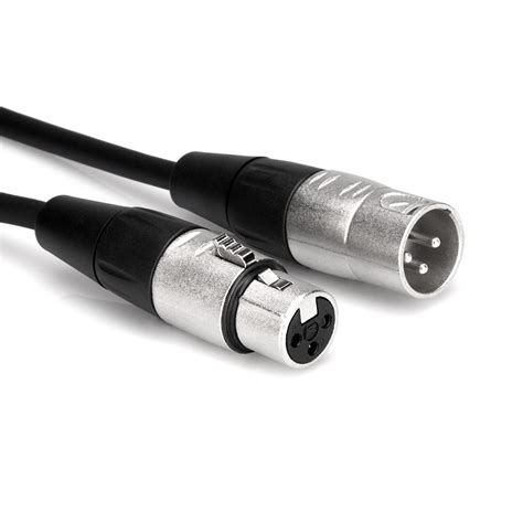 Hosa Pro Hxx050 Pro Balanced Interconnect Rean Xlr3f To Xlr3m 50 Ft