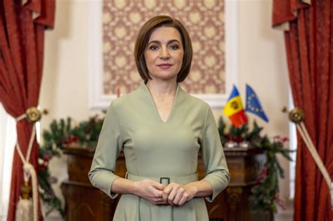 Maia Sandu în Ajunul Crăciunului „să Ne Sprijinim în Continuare Pe
