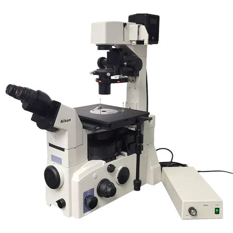 Nikon Microscope Eclipse Te2000 U With Phase Contrast Microscope