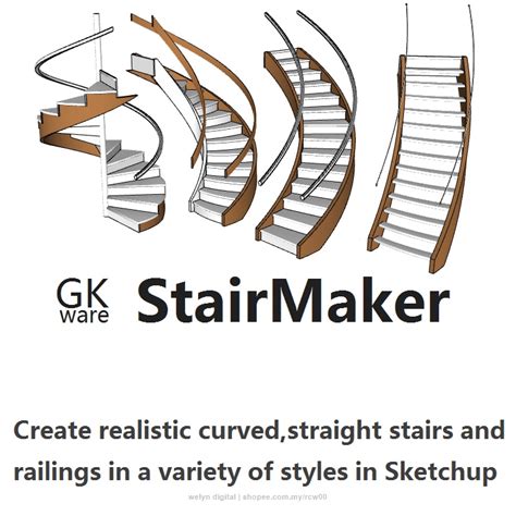 Sketchup Plugins Tutorial 2025 Stair Maker Create Realistic