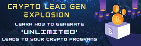 Crypto Lead Gen Explosion Review Is It Possible To Generate Massive